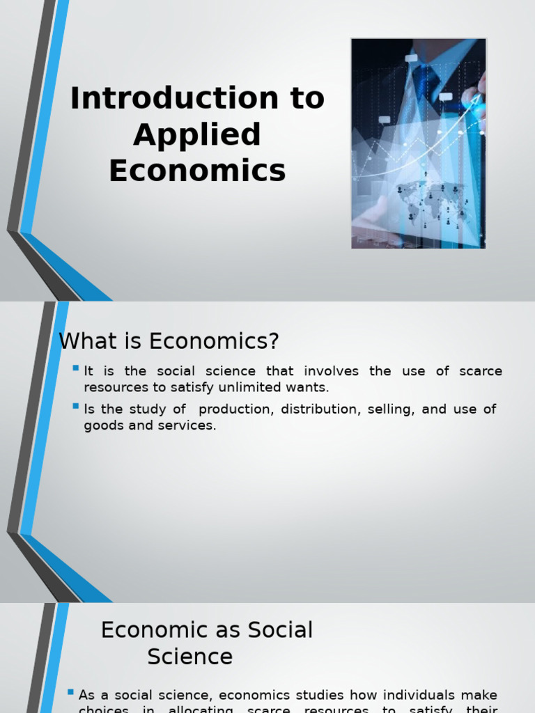 Intro To Applied Economics | PDF | Economics | Labour Economics
