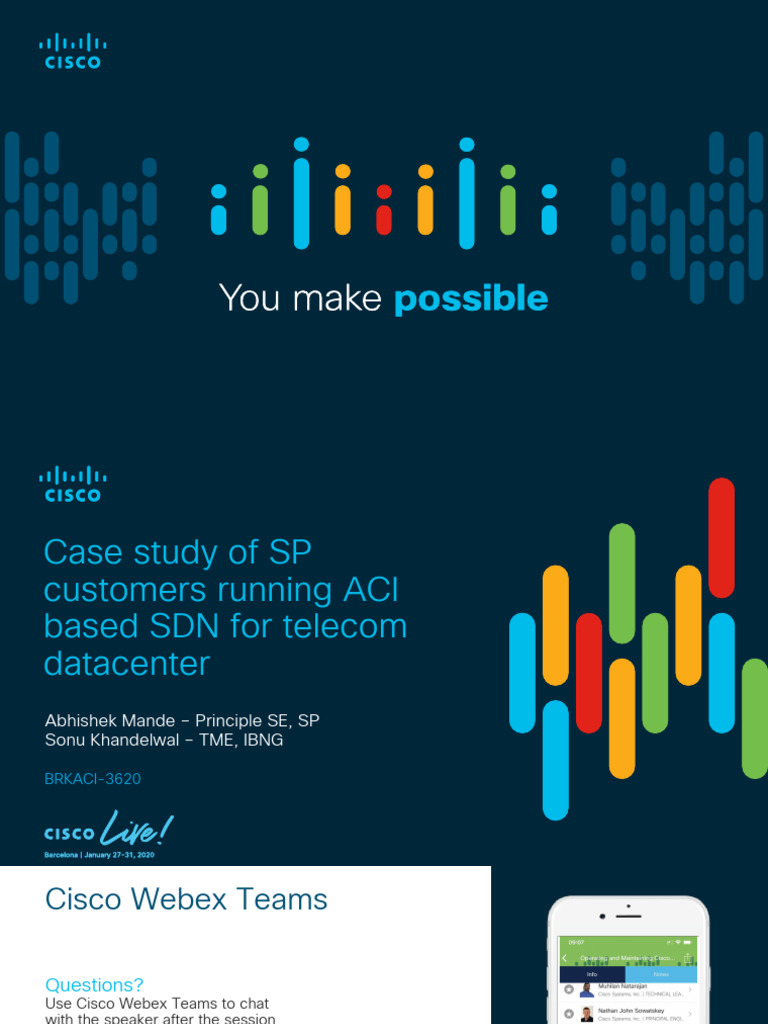 BRKACI-3620 - Case Study of SP Customers Running ACI Based SDN Solution ...