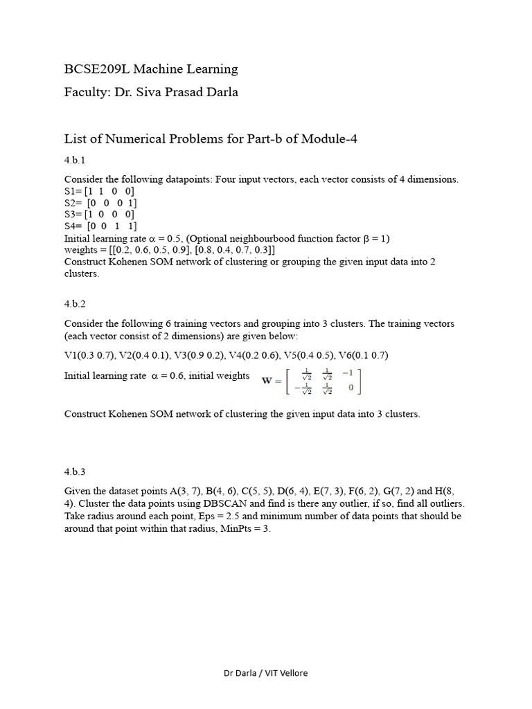 18-Tutorial Problems For Practice-08-10-2024 | PDF | Teaching Methods ...