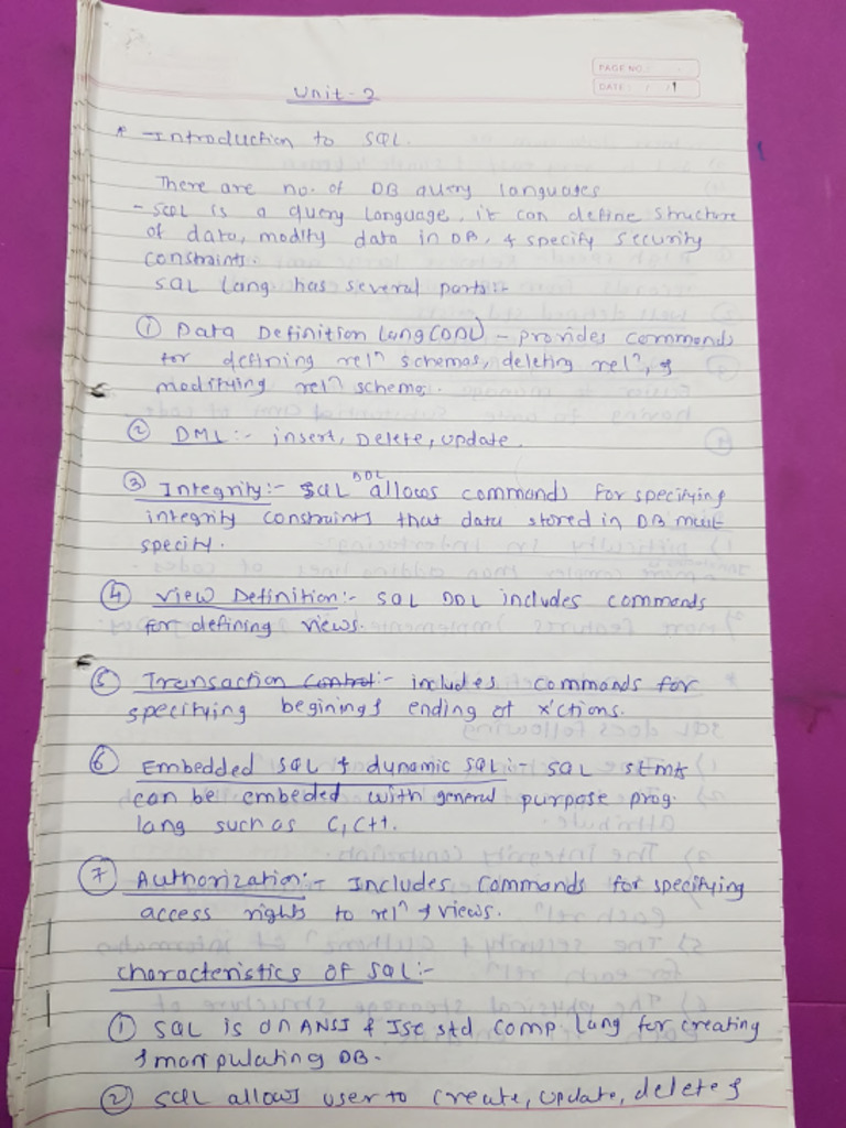 DBMS Unit2 | PDF DBMS Unit2 | PDF