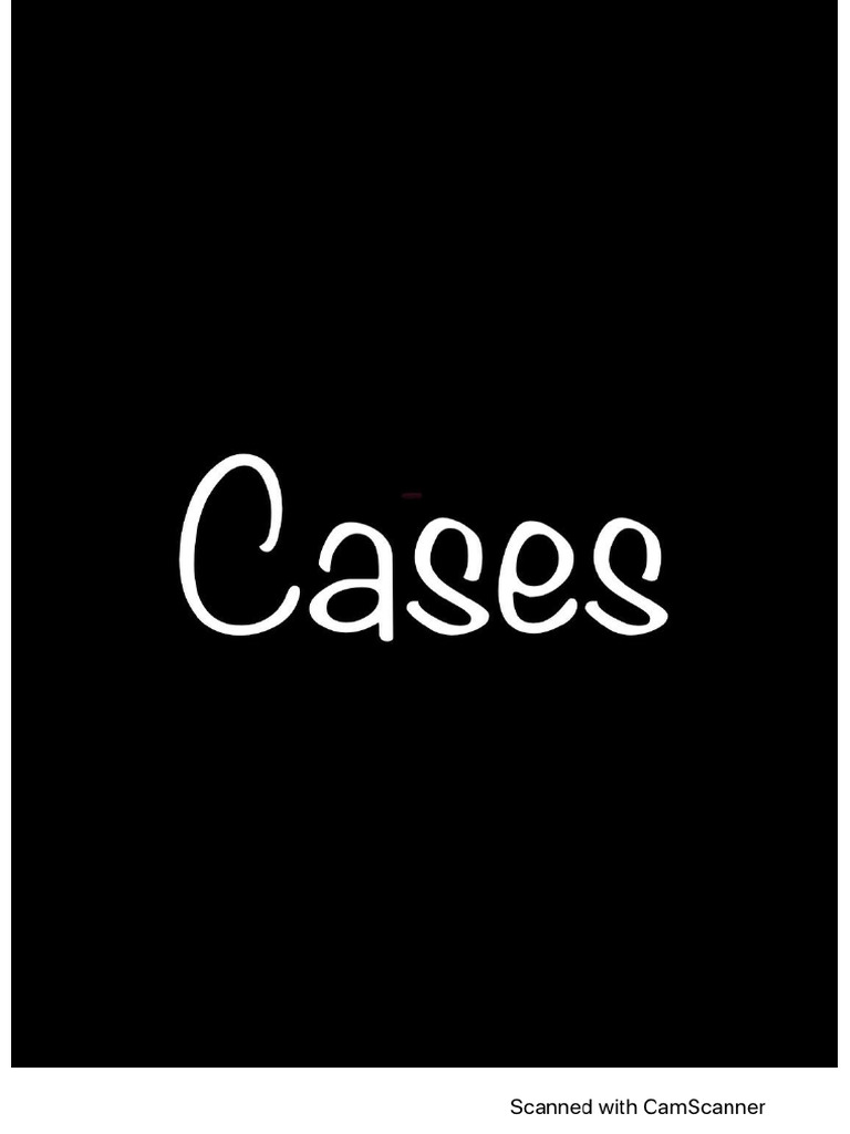 Cases | PDF