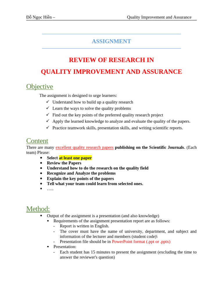 Individual Assignment 1 | PDF