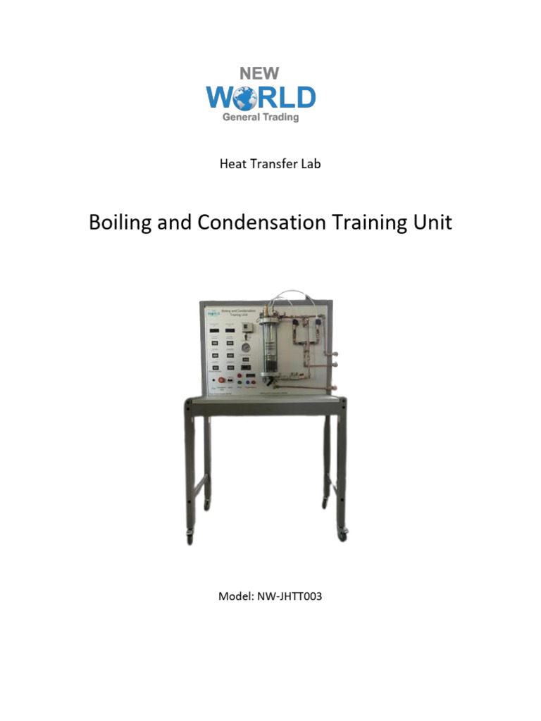 Boiling and Condensation Lab Guide | PDF | Liquids | Evaporation