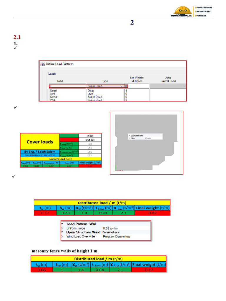 Structural Loads Calculation Guide | PDF