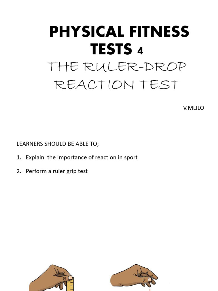 Slide 18 F2 - Reaction Test | PDF