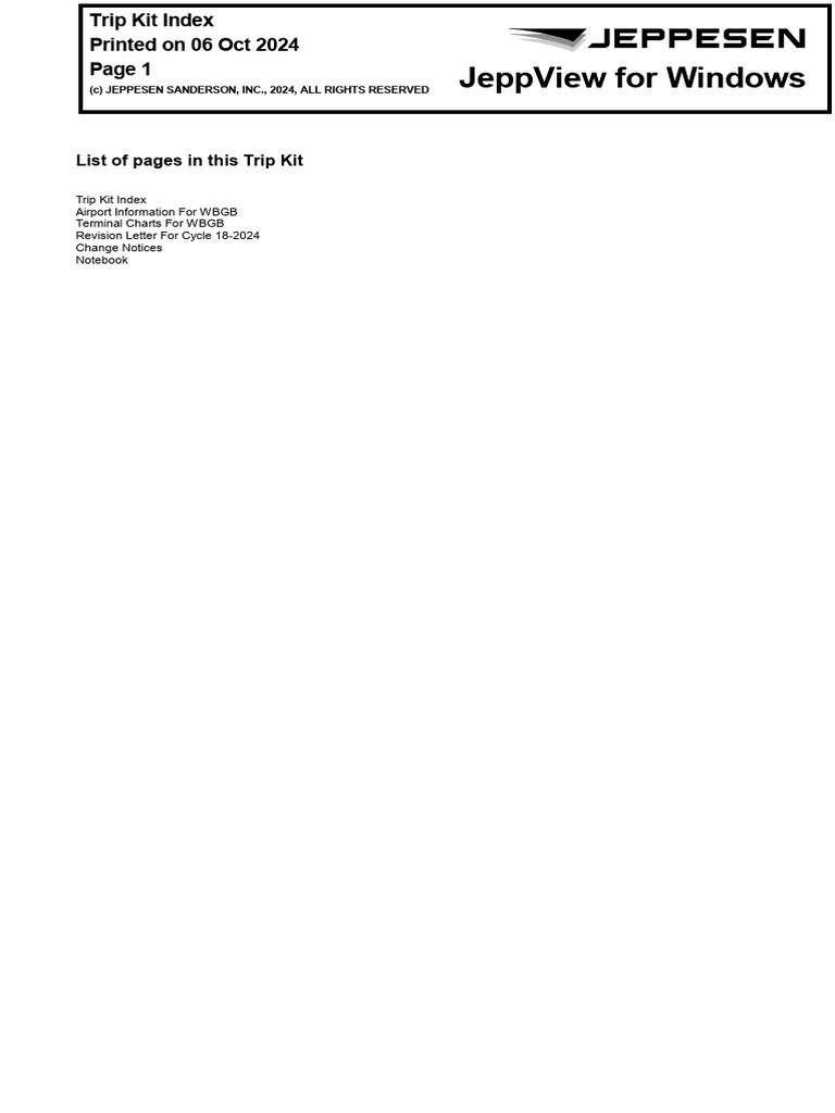 WBGB Airport Charts | PDF | Runway | Airport