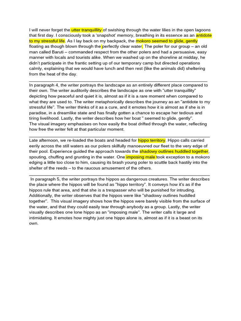 Writers effect 2024 March Hippo | PDF