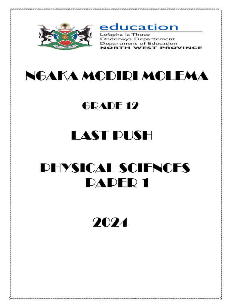NMM P1 Last Push 2024 - 125810 - 241018 - 052555 | PDF | Physics