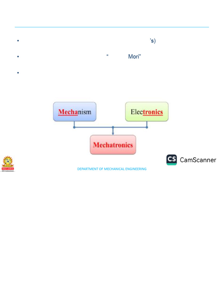 Introduction to Mechatronics Systems | PDF | Control Theory | Equations
