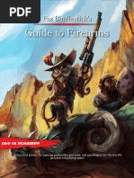 The Age of Flintlock - Firearms For D&D 5e - GM Binder | PDF | Firearms ...