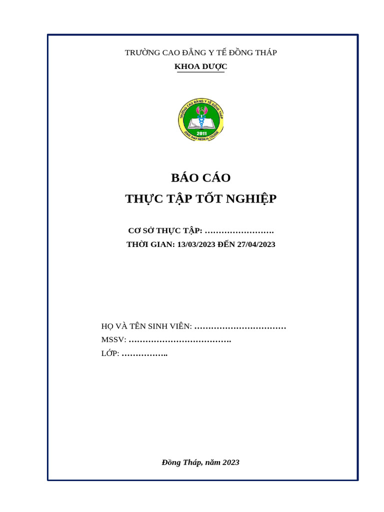 Hướng Dẫn BC TTTN | PDF