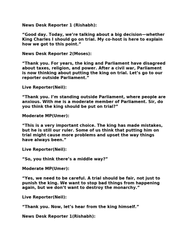 History Script Group 6 | PDF