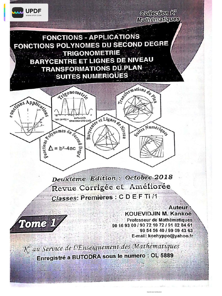 Fonc Appl Trig Coures Et Exercices Coriges | PDF