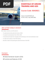 Altéa Inventory-DCS Course Overview | PDF | Airlines | Aviation