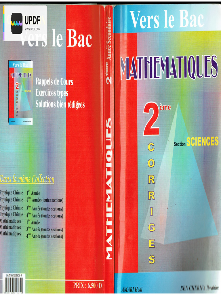 Vers - Le - Bac - Math 1ière CD | PDF
