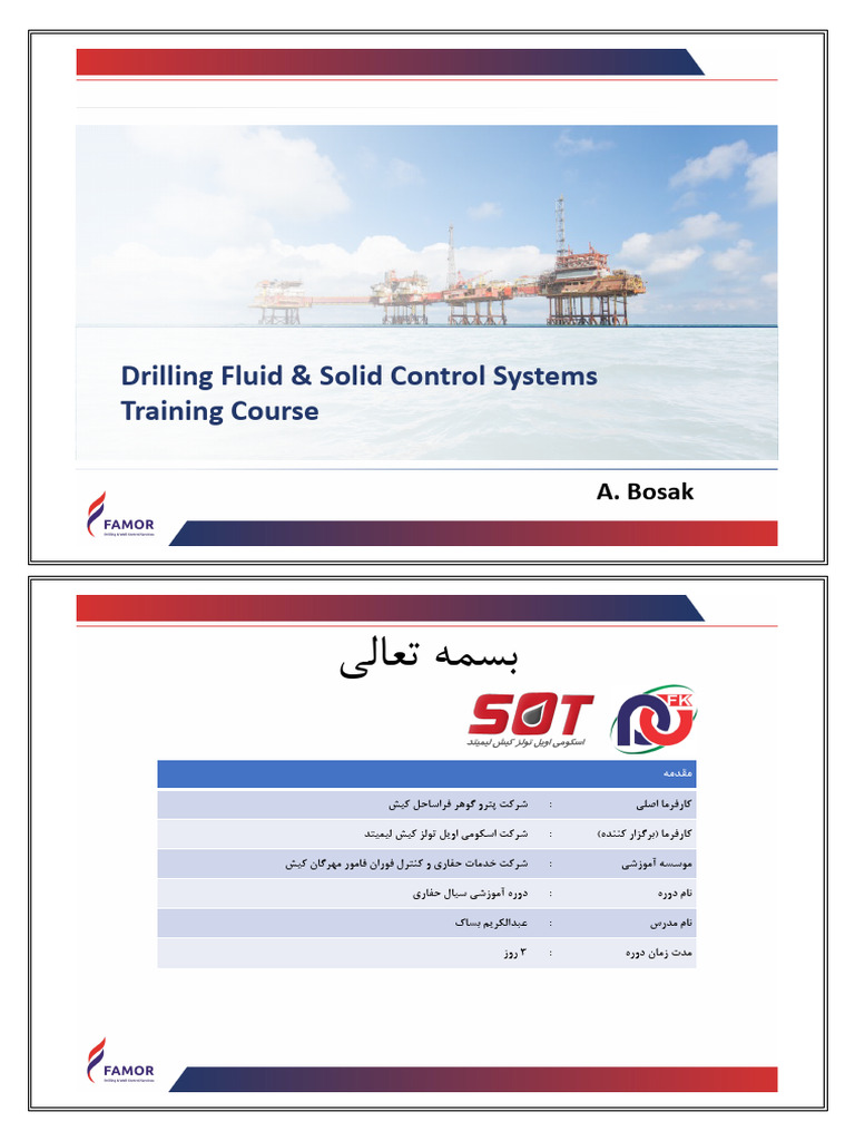 3 - Day Drilling Fluid Fundamentals | PDF