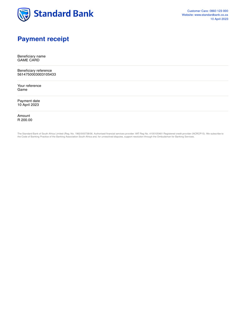 Game Store Card | PDF