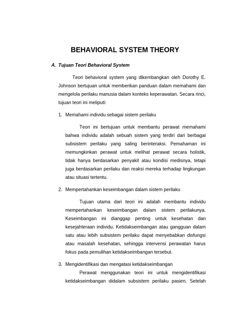 Behavioral System Theory | PDF