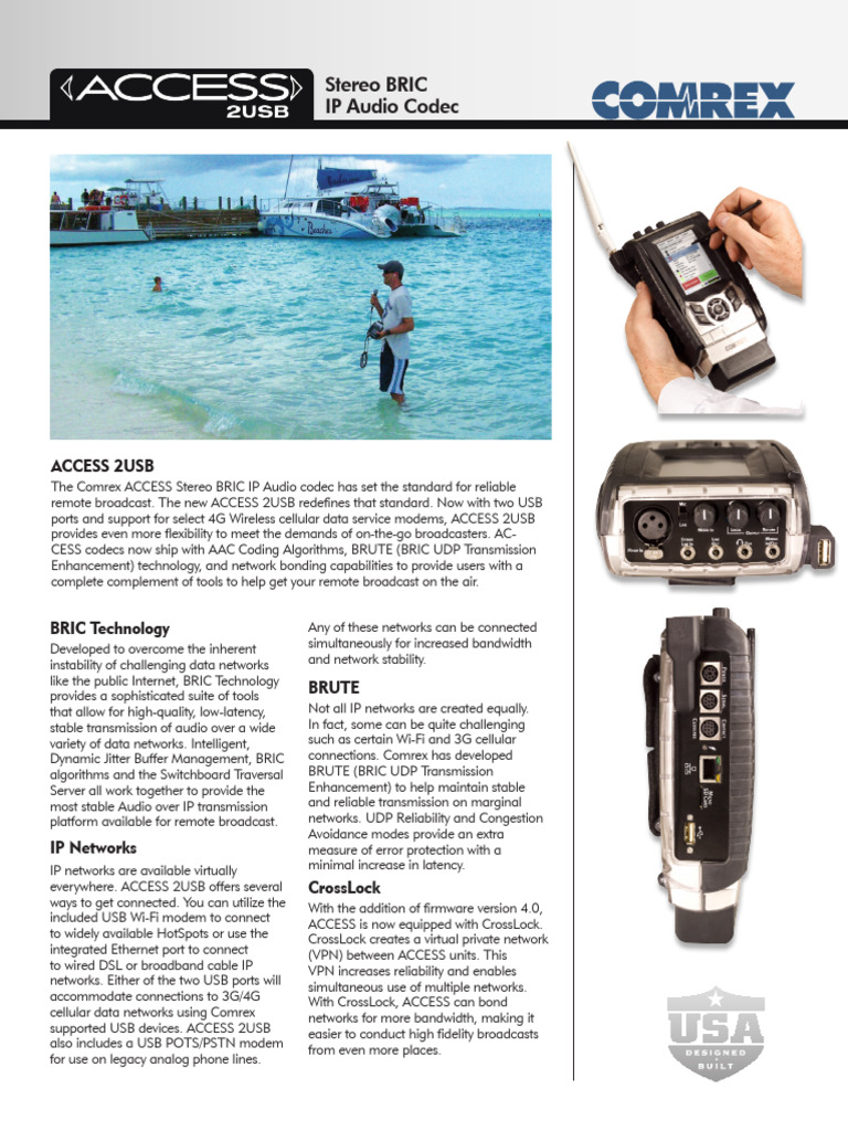 ACCESS-2USB-Brochure | PDF | Computer Network | Usb
