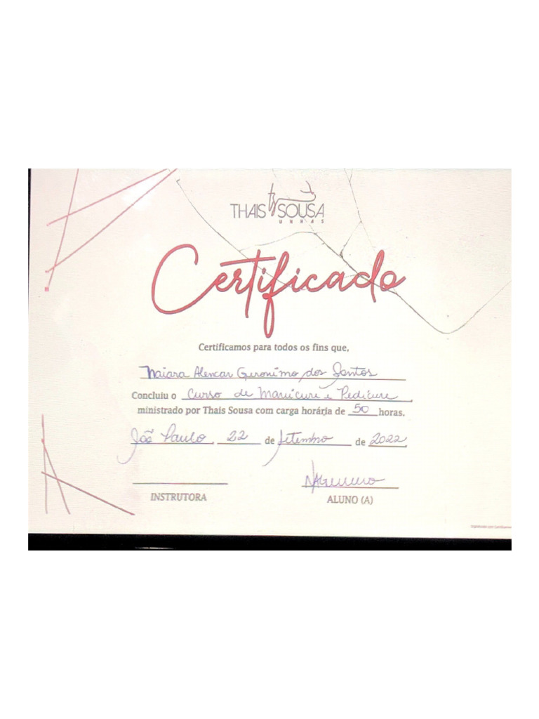 Certificamos para Todos Os Fins Que | PDF