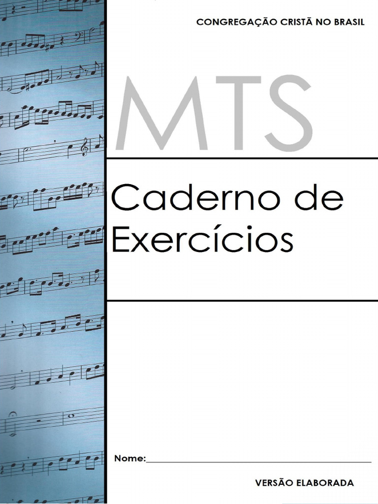 Cuaderno de Ejercios Mts1 | PDF | Clave | Intervalo (música)