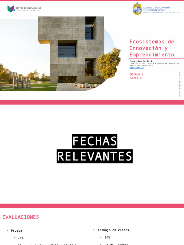 Clase 3 - EIE 2024 | PDF | Sociedad civil | Investigación y desarrollo