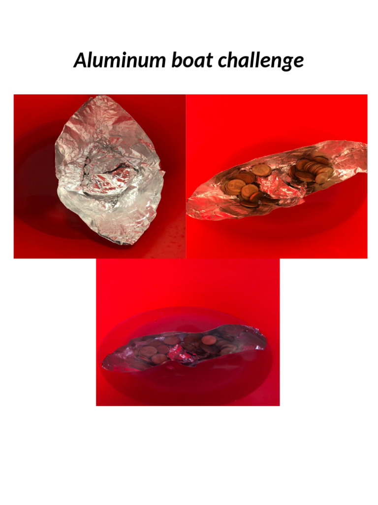 Aluminum Boat Challenge | PDF