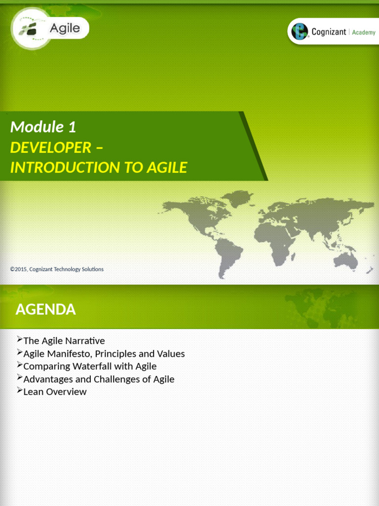 Agile Development: Principles & Practices | PDF | Agile Software ...