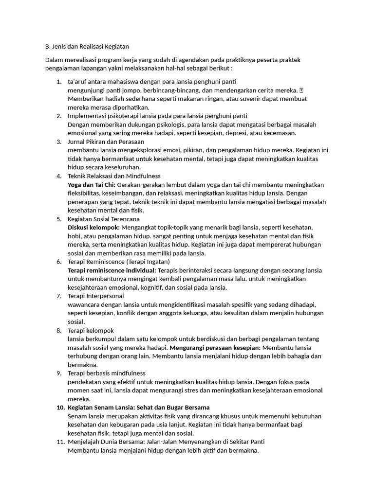 Jenis Dan Realisasi | PDF | Pengembangan Diri | Gaya Hidup