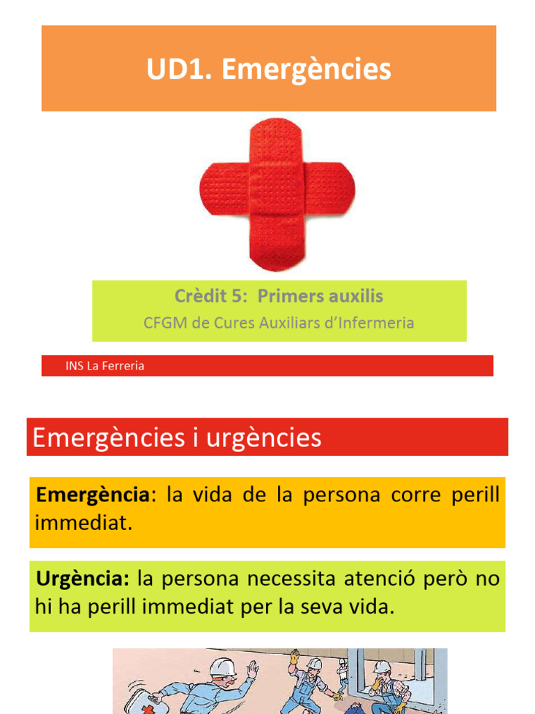 UD1. Emergències | PDF