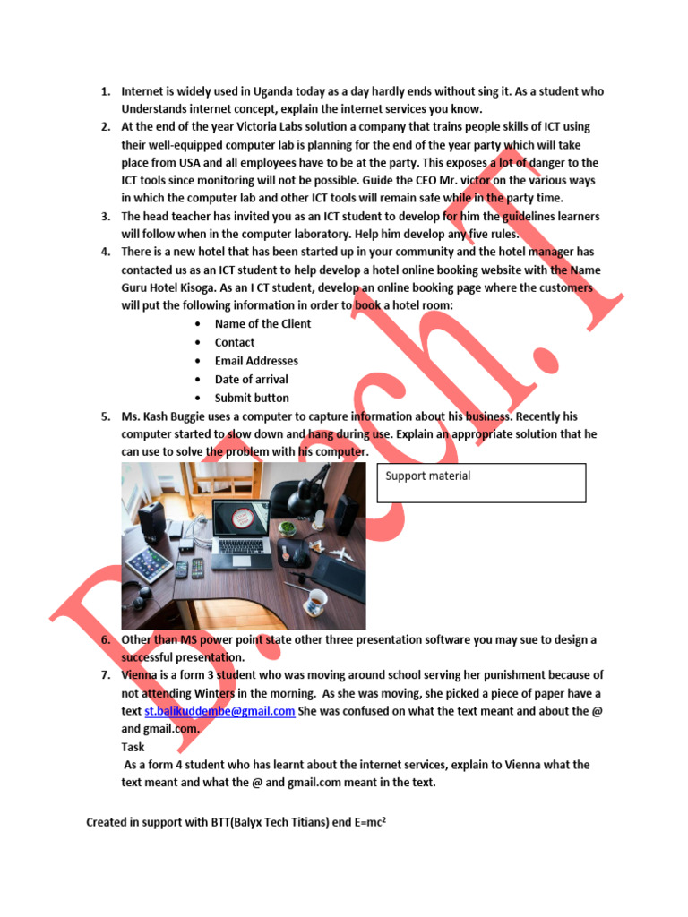 BTT (Balyx Tech Titans | PDF | Business | Computers