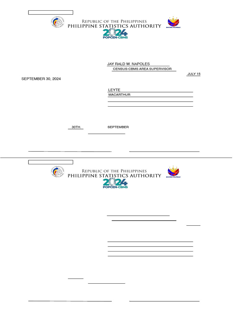 2024 CBMS Certification of Completion | PDF
