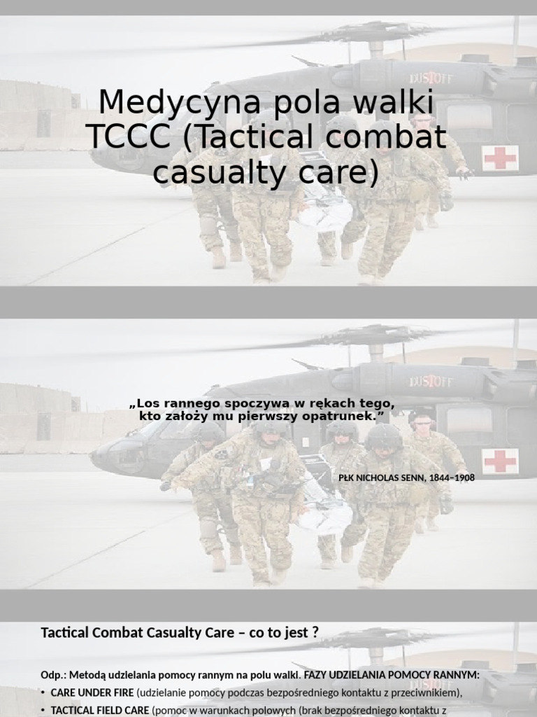 Medycyna Pola Walki | PDF