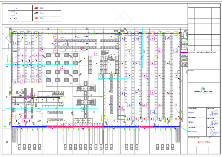 Bản Vẽ Thay Đổi Layout Bố Trí Cam,Wifi | PDF