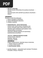 Types of Amabizo in Zulu Language | PDF