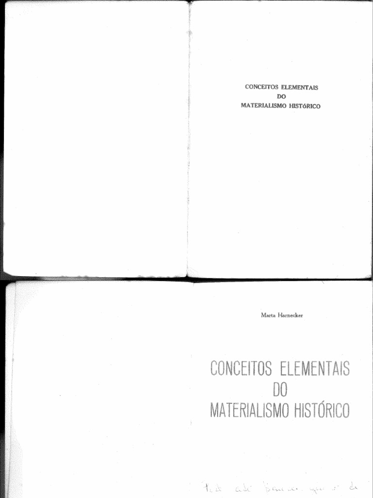 Os Conceitos Elementais Do Materialismo Histórico - 240716 - 234241-1 | PDF