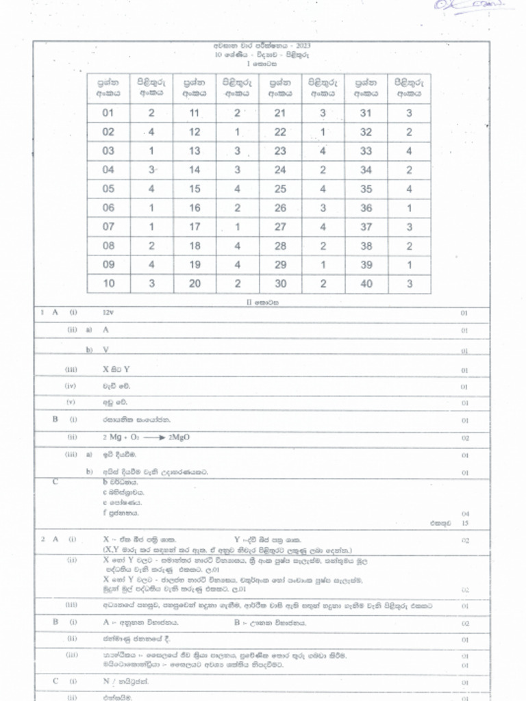 Grade 10 Science (S) | PDF