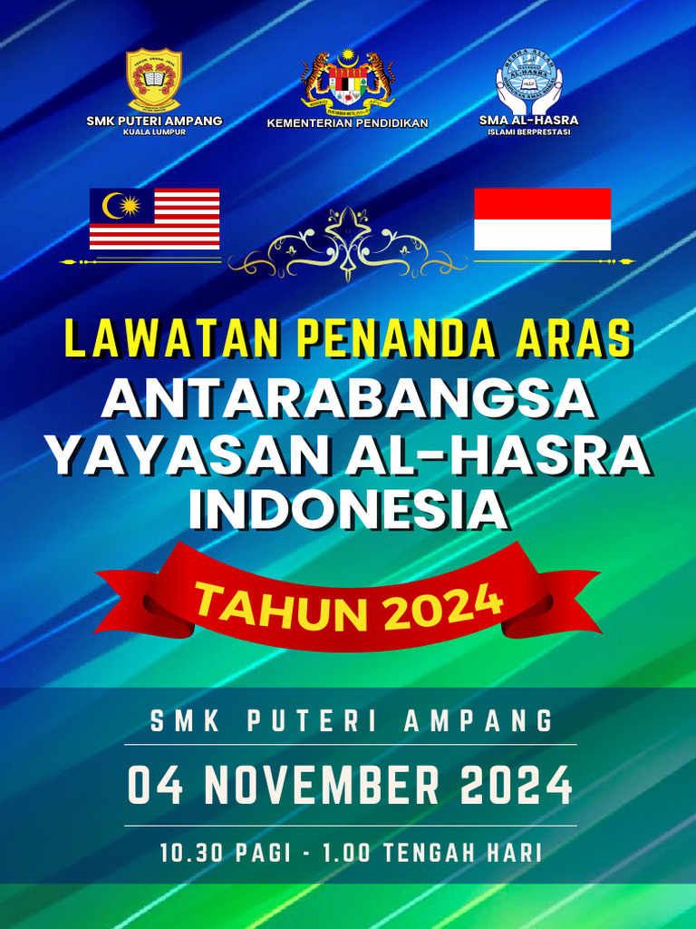 Buku Program Lawatan Penandarasan Indonesia | PDF