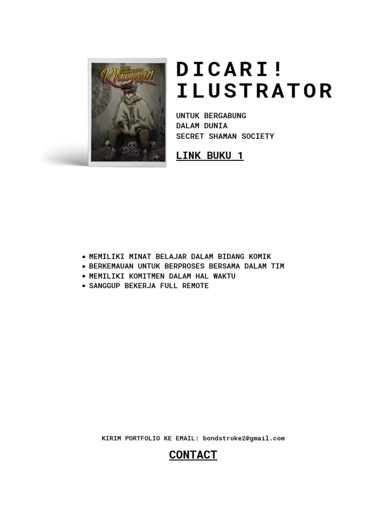 Dicari Ilustrator | PDF | Ilmu Sosial