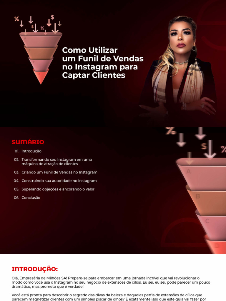 Funil de Vendas no Instagram para Cílios | PDF | Xadrez