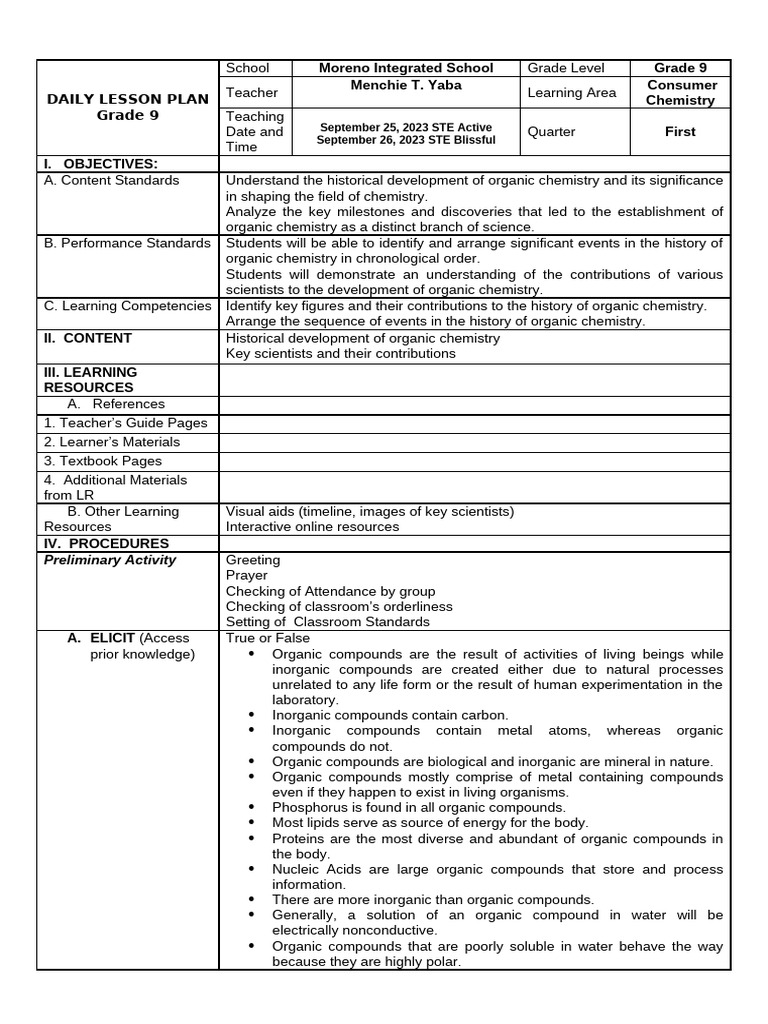 DLP Con Chem Q1 Week 2 D 1-2 Historical Development of Chemistry | PDF ...