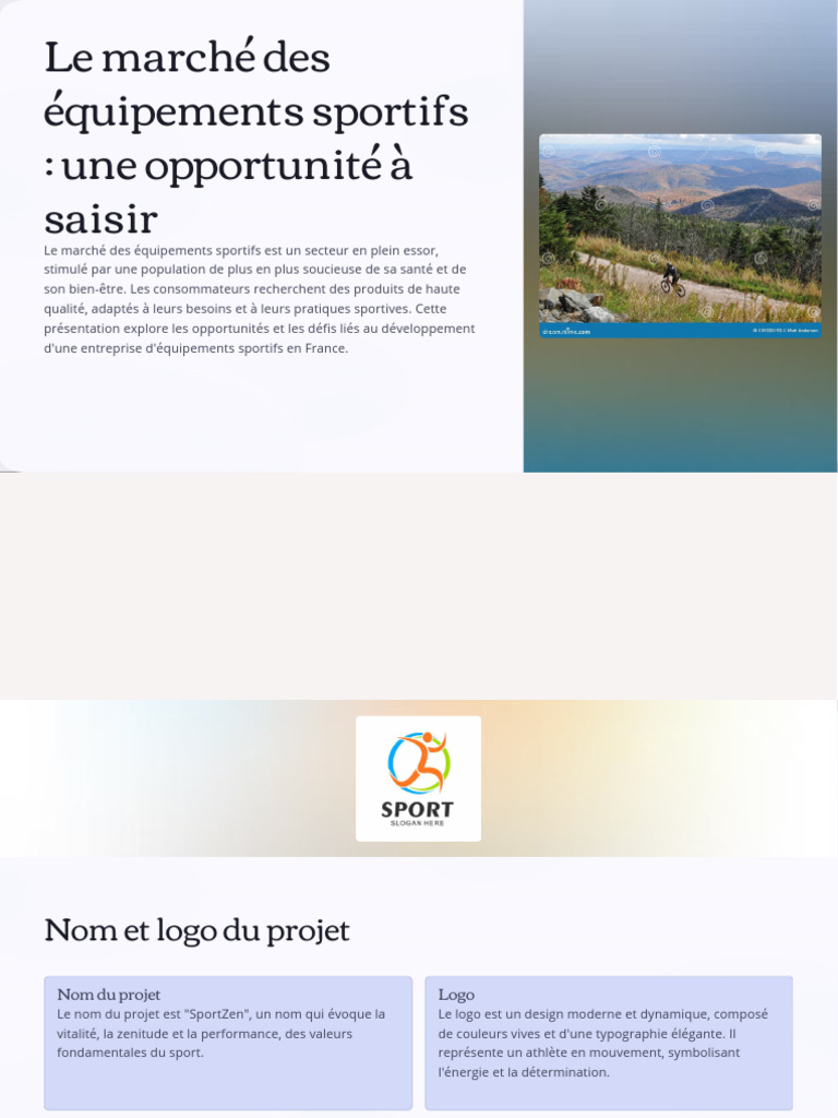 Opportunités sur le marché sportif | PDF | Commercialisation ...