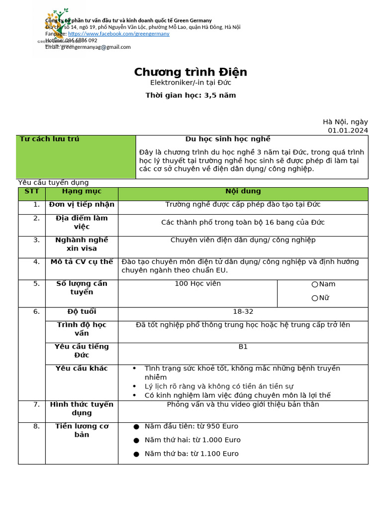 DHN Điện (Elektroniker) | PDF