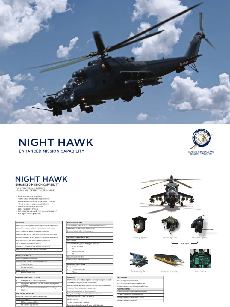 paramount-night-hawk | PDF | Anti Tank Warfare | Missile