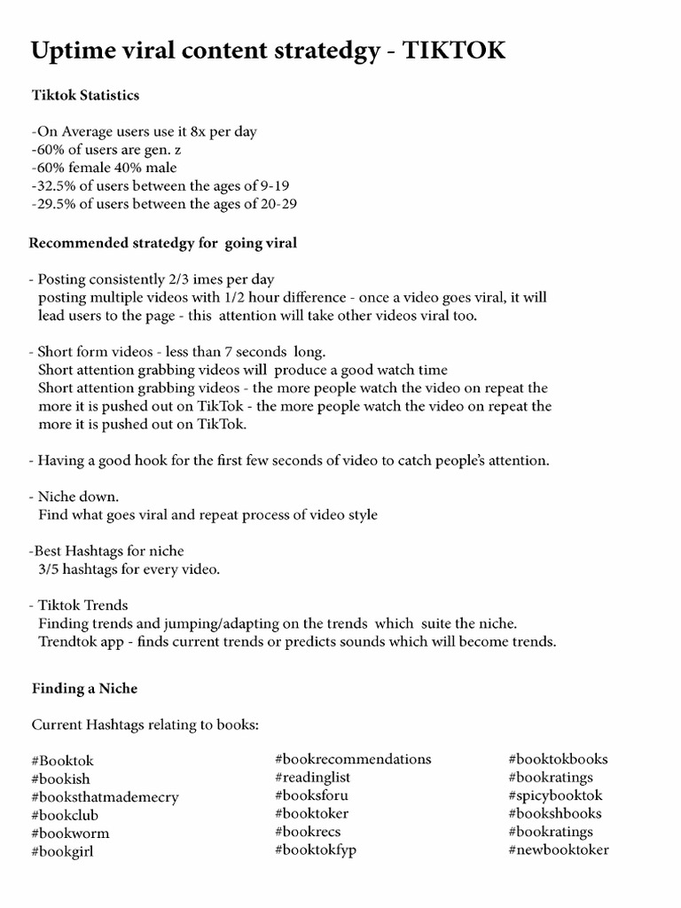 Uptime Content Stratedgy | PDF