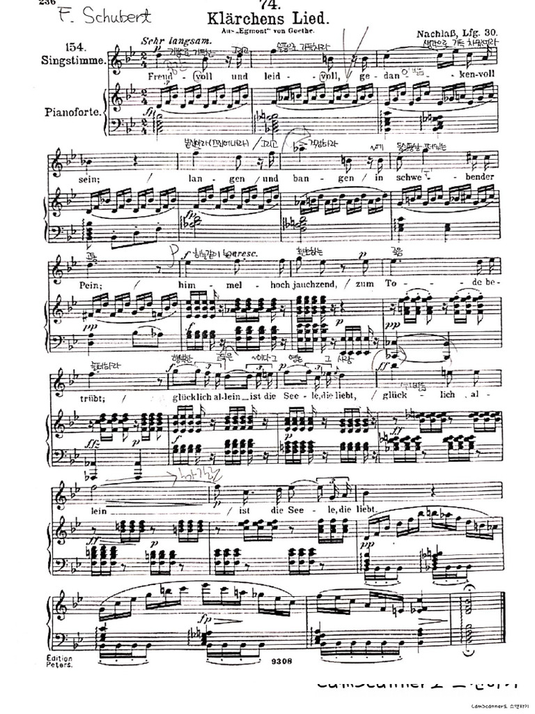 Klarchens Lied | PDF