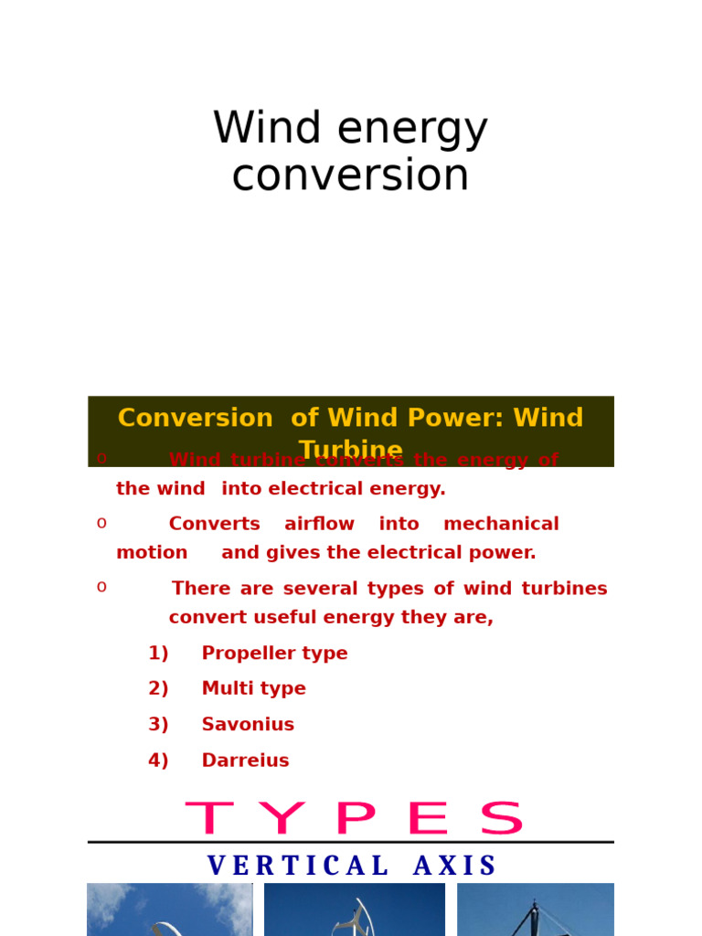 12-Performance and Efficiency of Wind Machines Wind Energy Generation ...