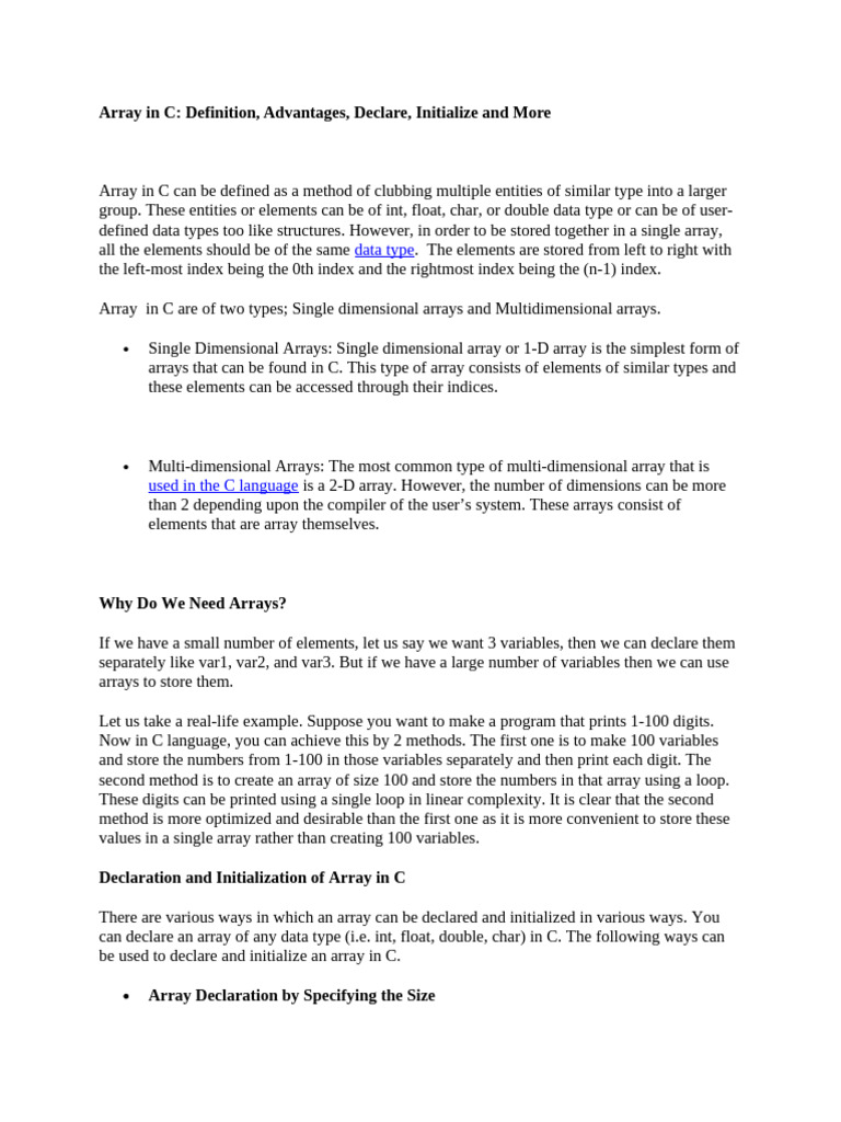 Pps 3rd Unit Notes B.tech 1st Year | PDF | Parameter (Computer ...