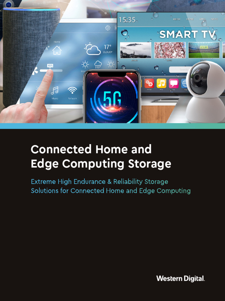 Brochure Western Digital Connected Home Edge Compute | PDF | Usb Flash Drive | Solid State Drive