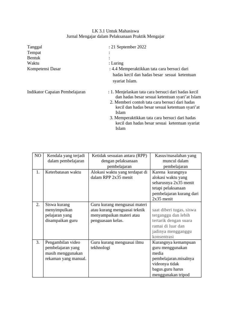 Siklus RPP | PDF | Karier & Perkembangan